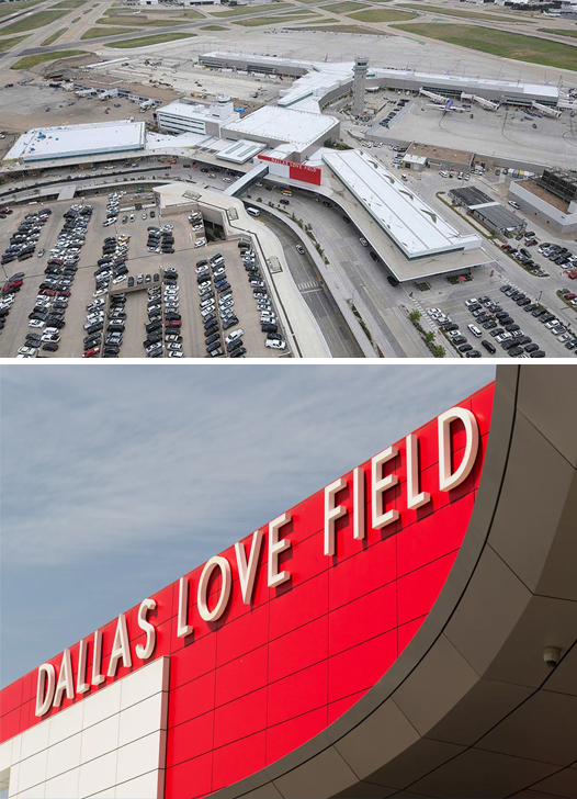Black Car Service to and from Dallas Love Field Airport | PlatinumCLS
